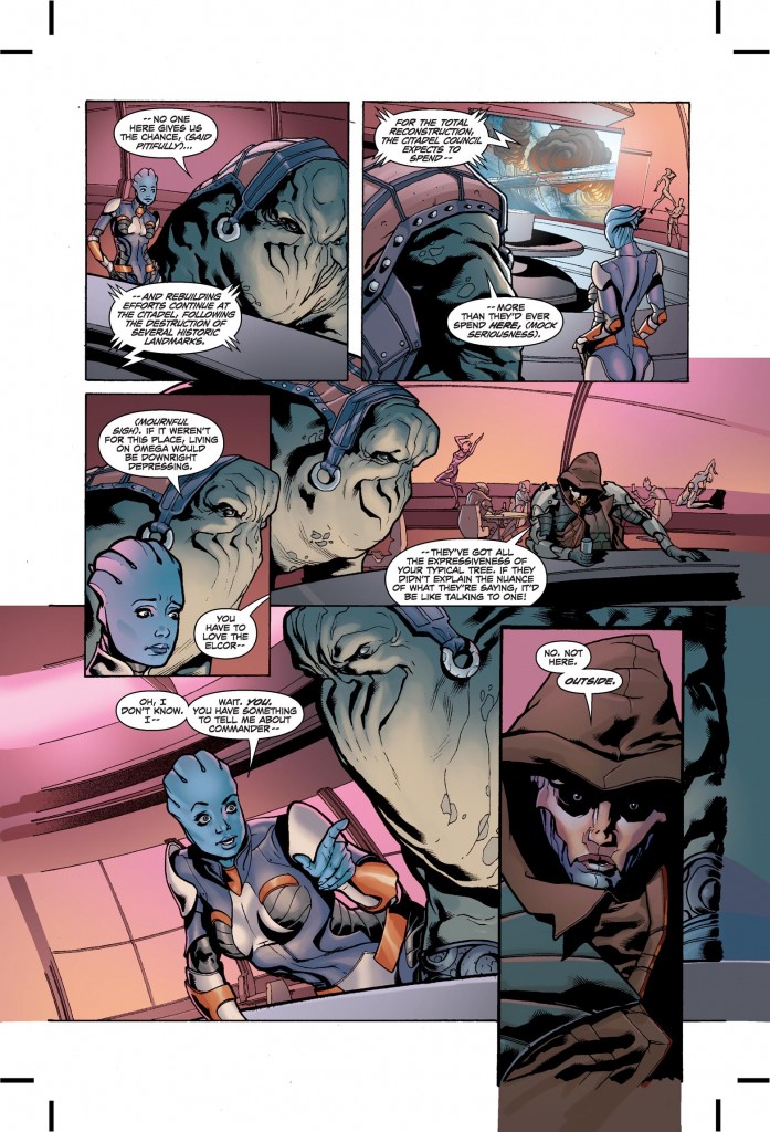 Preview the Dark Horse Mass Effect comic – BioWare Blog