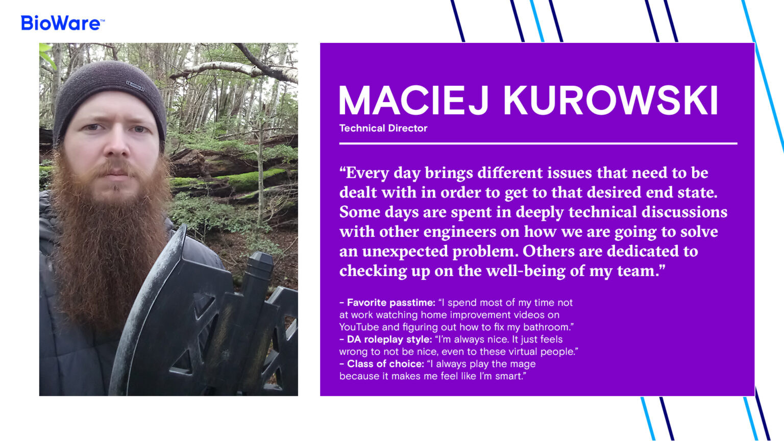 Developer Story: Maciej Kurowski – BioWare Blog