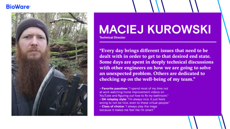 Developer Story: Maciej Kurowski – BioWare Blog
